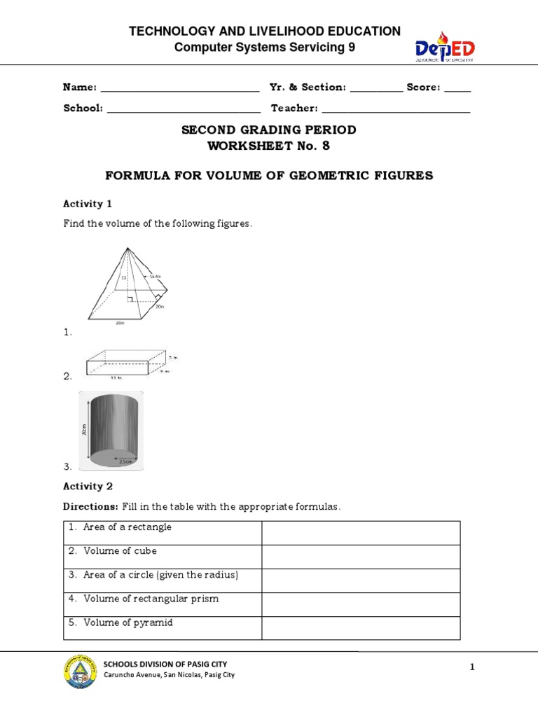 Tle CSS9 Q2 DW8 | PDF