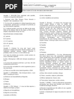 Tabela de Bacterioses e Causadores | PDF | Salmonella | Bactérias