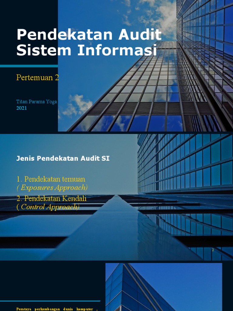 Pendekatan Audit Sistem Informasi - Samuel Baransano | PDF