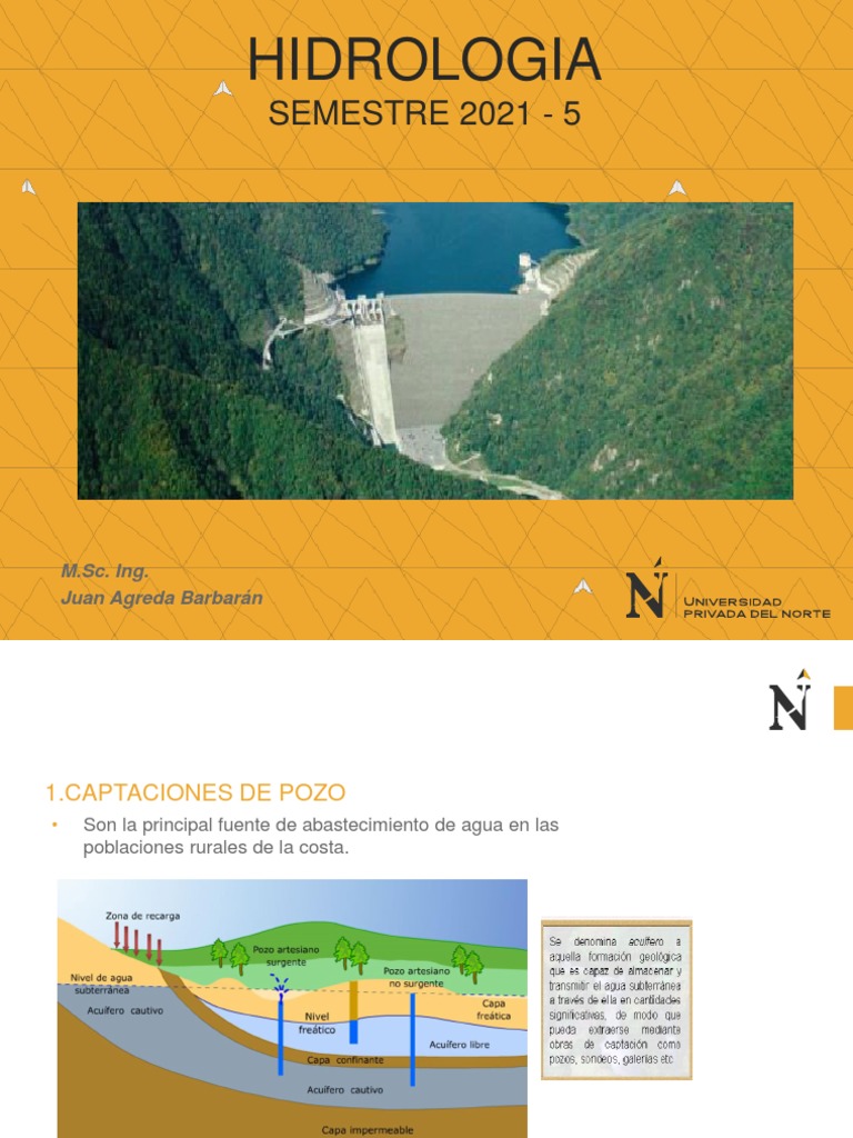 Curso Hidrologia Clase 8 | PDF | Agua subterránea | Ingeniería hidráulica Curso Hidrologia Clase 8 | PDF | Agua subterránea | Ingeniería hidráulica