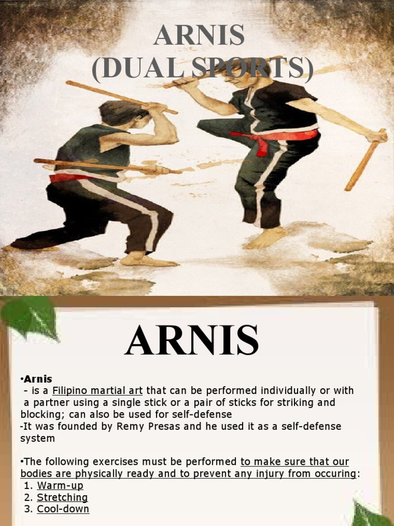 Arnis Grade 7 2nd Q | PDF | Foot | Recreation