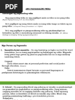 Pagsasaling Wika-Worksheets | PDF