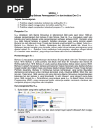Tutorial Menggunakan Dev C | PDF