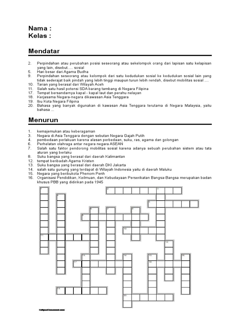 TTS IPS Kelas 8 | PDF