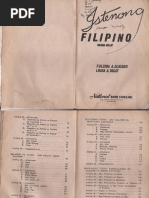 Transcription Steno Filipino | PDF