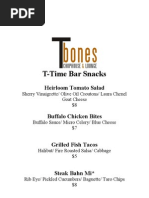 Blue Box Cafe Menu | PDF | Salad | Foods