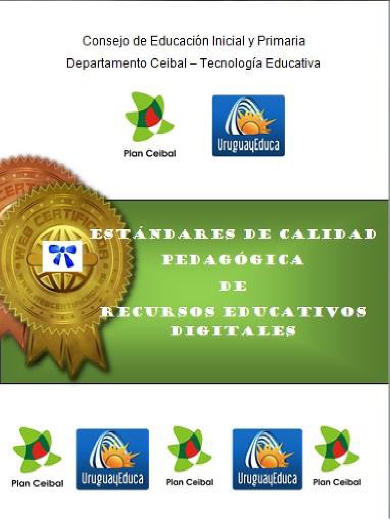 2015 DCTE ESTANDARES CALIDAD PEDAGOGICA de RED | PDF | Educación ...