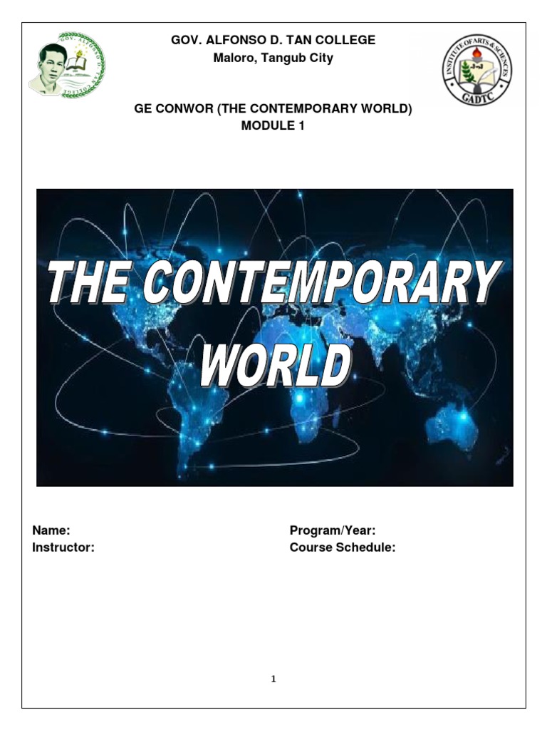 Module 1 (Conwor) | Download Free PDF | Globalization | Innovation