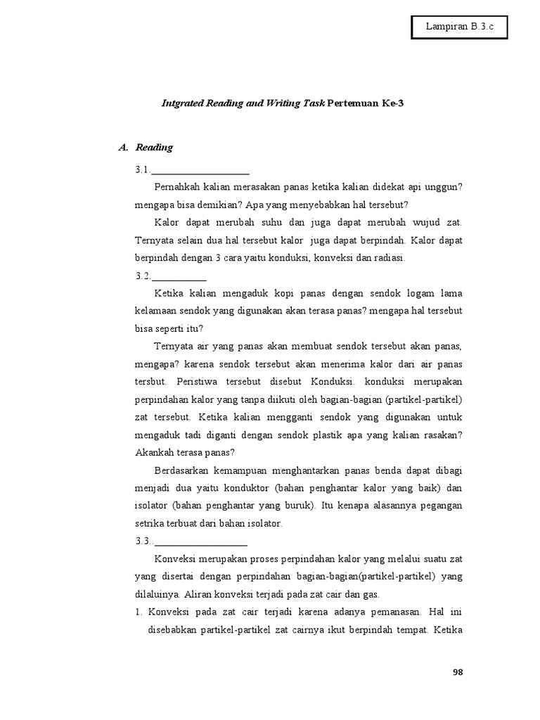 Perpindhn Klor | PDF