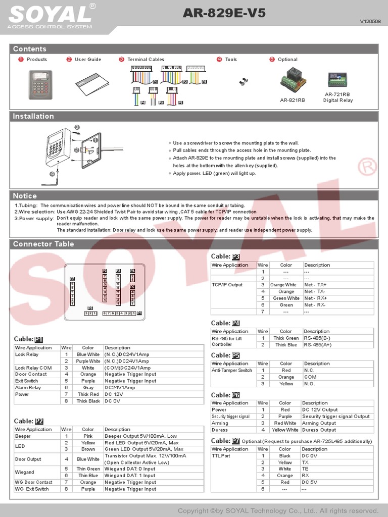 Cable:: Access Control System | PDF | Computer Network | World Wide Web