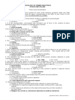 Penology Officer Exam 2024 Guide | PDF | Identity Document | Prison