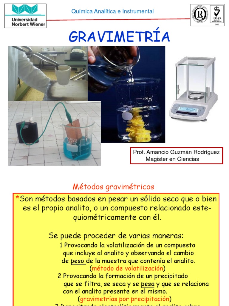 Sesión-05-06-Gravimetría. Definición, Clasificación y Aplicaciones ...