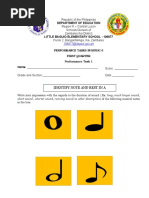 Grade 6 Music Module 1 Quarter 1-Notes and Rest | PDF | Rhythm | Music ...