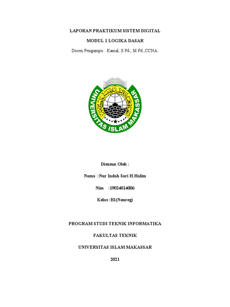 Laporan Praktikum Sistem Digital | PDF