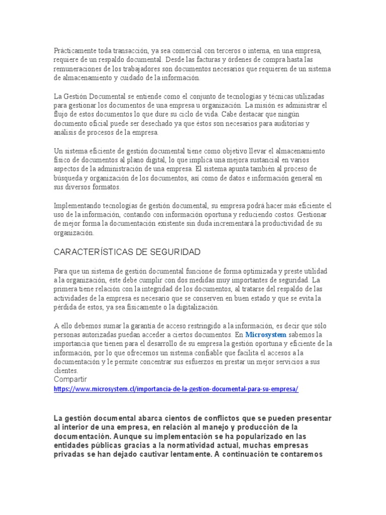 Ensayo de Gestion Documental 1 | PDF | Gestión de registros | Metadatos