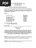 Resolution Realignment Sample Format | PDF | Philippines