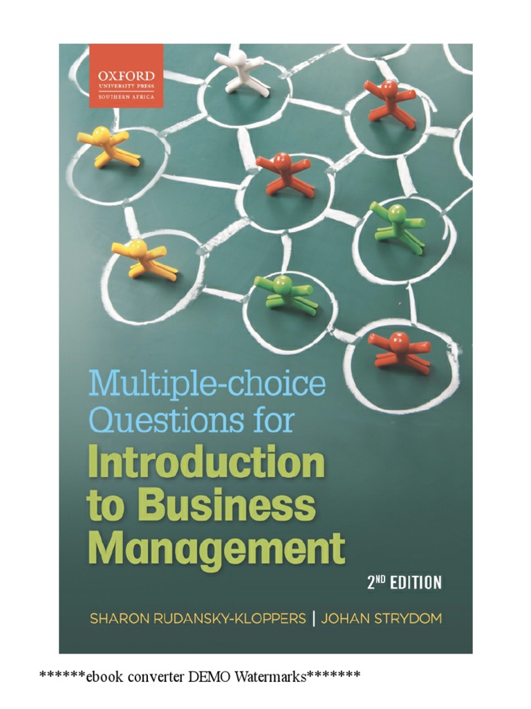 MNB1501 MCQ Book | PDF | Franchising | Entrepreneurship