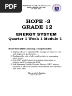 HOPE 3 - Q1 - W1 - Mod1 PDF | PDF | Cellular Respiration | Adenosine ...