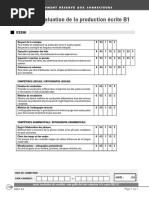 Grille Evaluation Production Ecrite Delf A2 TP 2 | PDF | Cognition ...