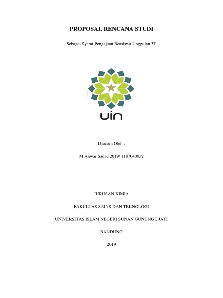 Proposal Beasiswa | PDF