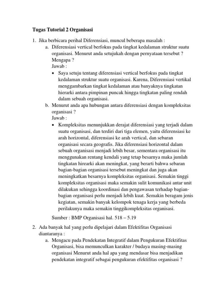 Tugas Tutorial 2 | PDF
