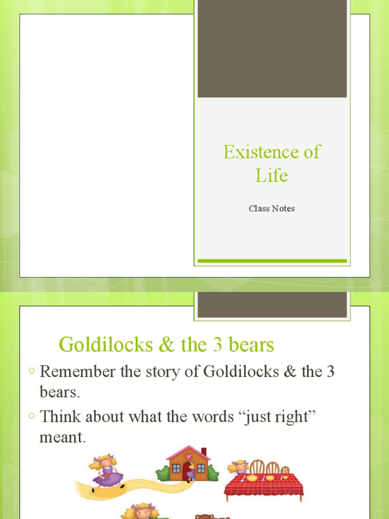 Existence of Life PPT KR | PDF | Atmosphere | Earth