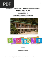 Module Culminating Activity Grade 12 Humss | PDF