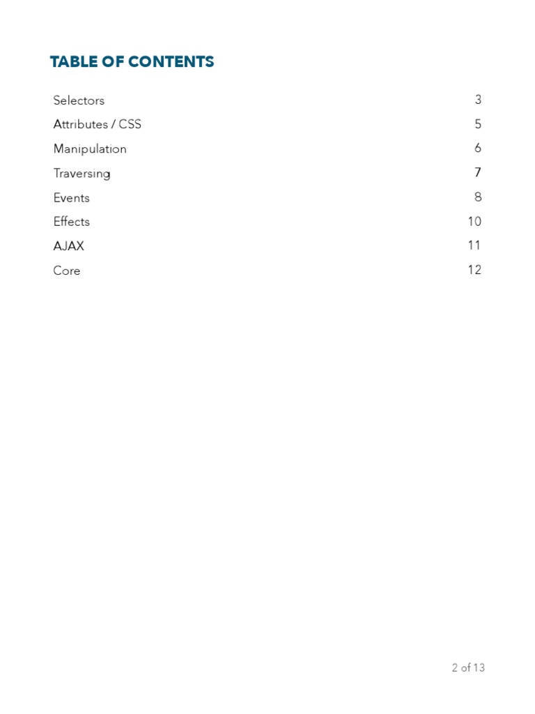 Jquery Function Important | PDF | J Query | Callback (Computer Programming)