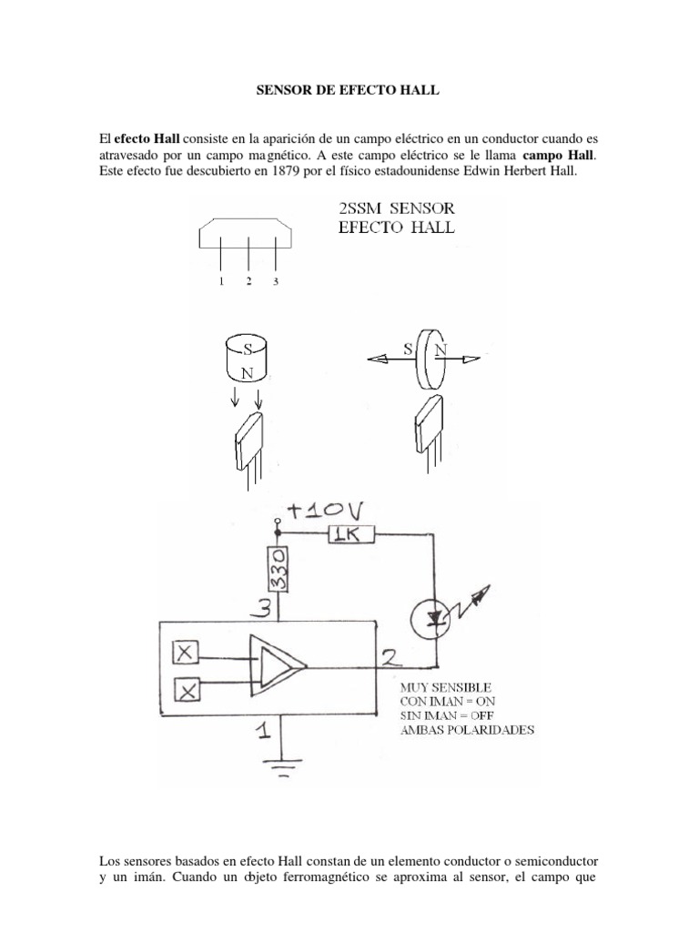 Sensor de Efecto Hall | Transistor | Sensor