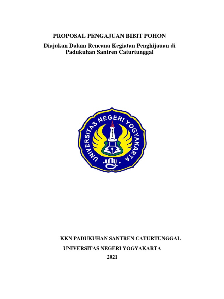 Proposal Pengajuan Bibit Tanaman | PDF