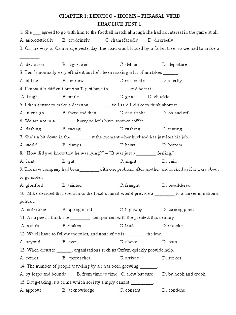 Word Formation Practice Tests for Class 4 | PDF