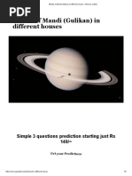 Guna Matching System | PDF | Planets In Astrology | Horoscope