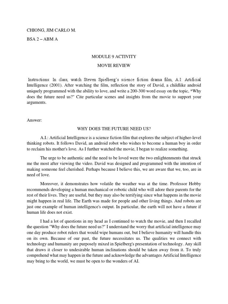 Module 9 Activity | PDF