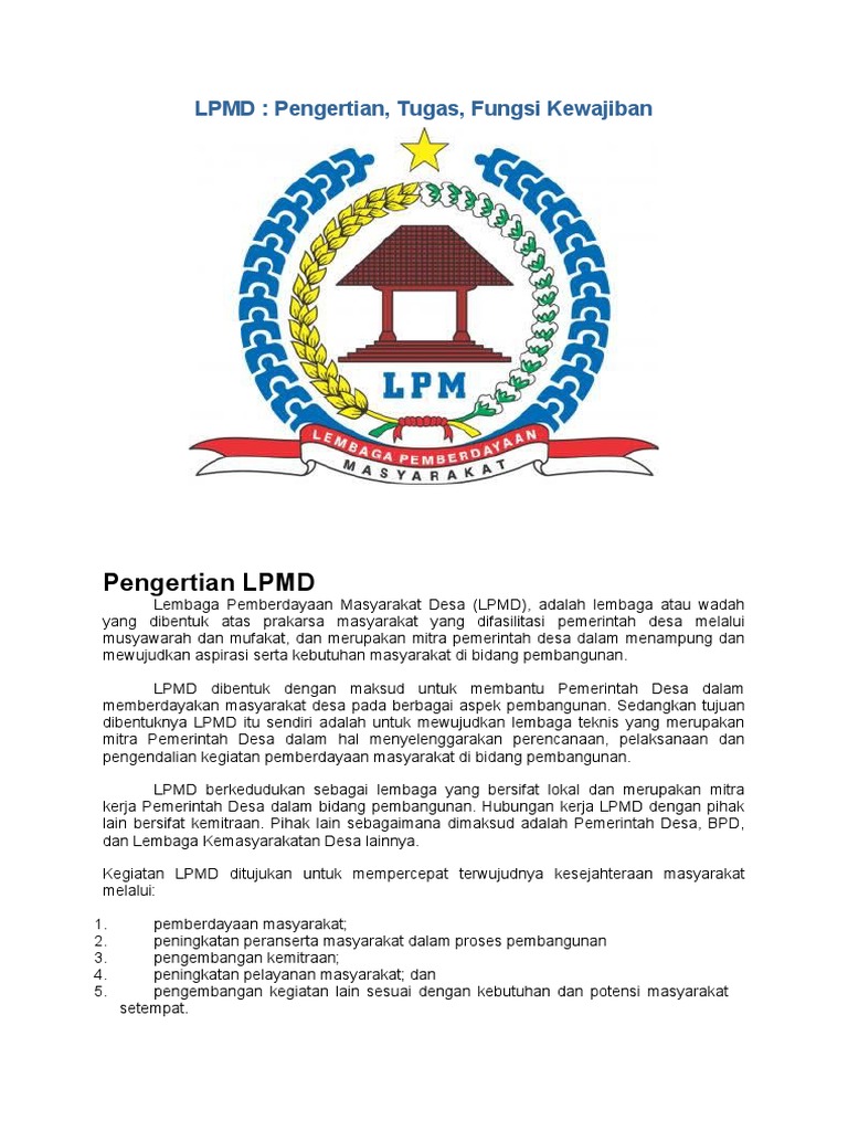 LPMD | PDF