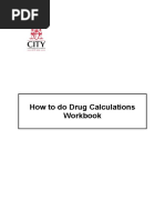 Practice Drug Calculations for Nurses | PDF | Intravenous Therapy | Litre