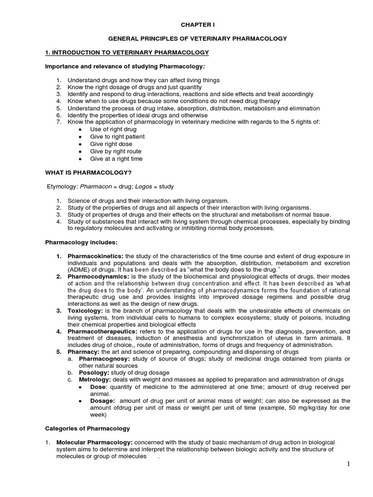 Intro To Pharmacology | PDF | Pharmacology | Tablet (Pharmacy)