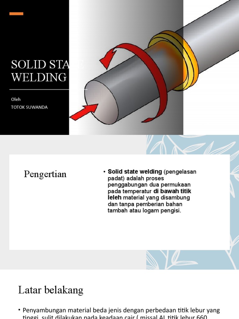 Solid State Welding | PDF