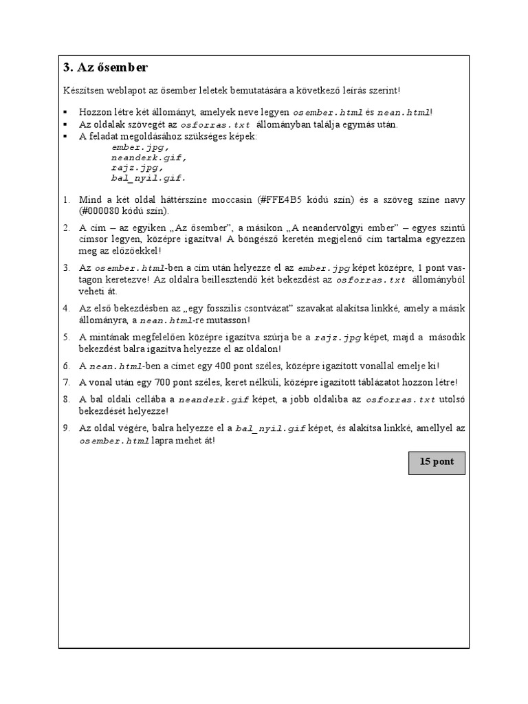 Sharepoint Osember K05maj Feladat | PDF