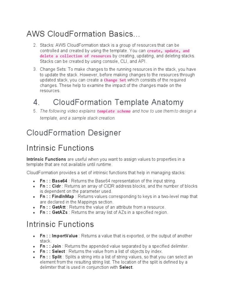 AWS CloudFormation Basics | PDF | Hypertext Transfer Protocol | Http Cookie