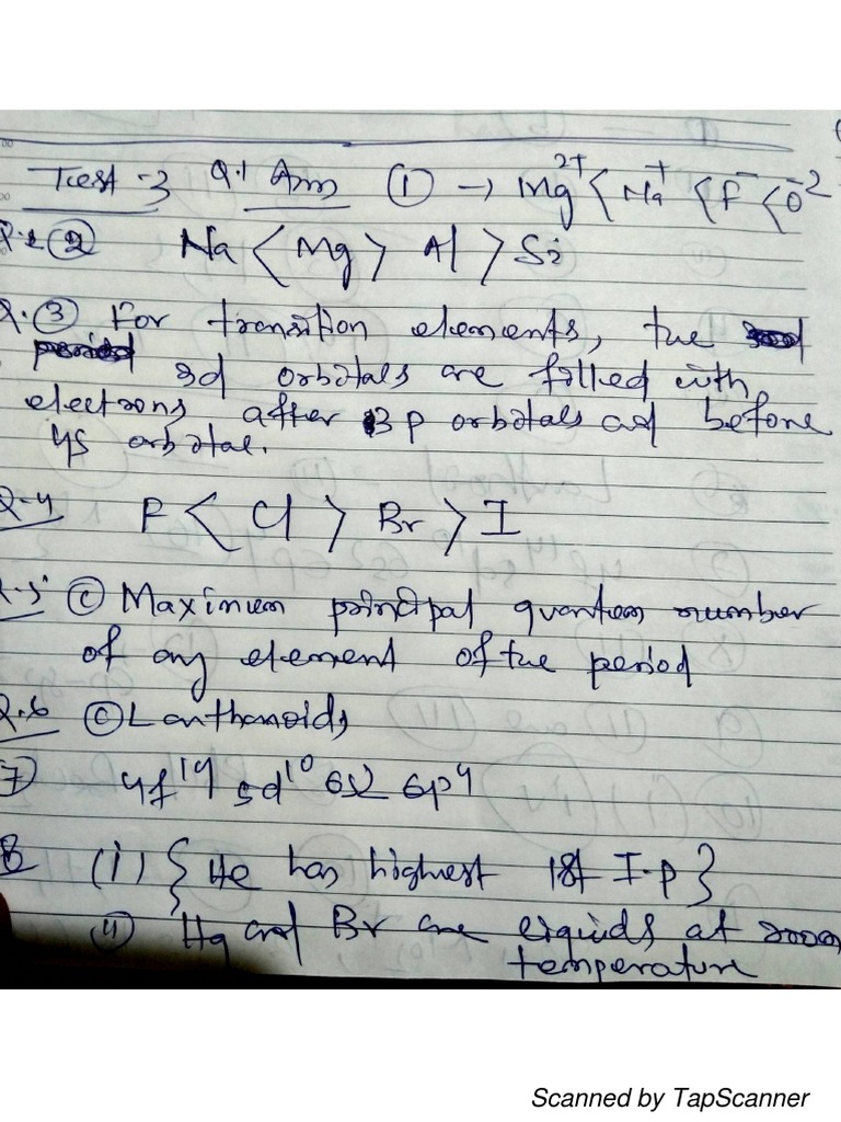 Chemistry Class 11 Notes | PDF