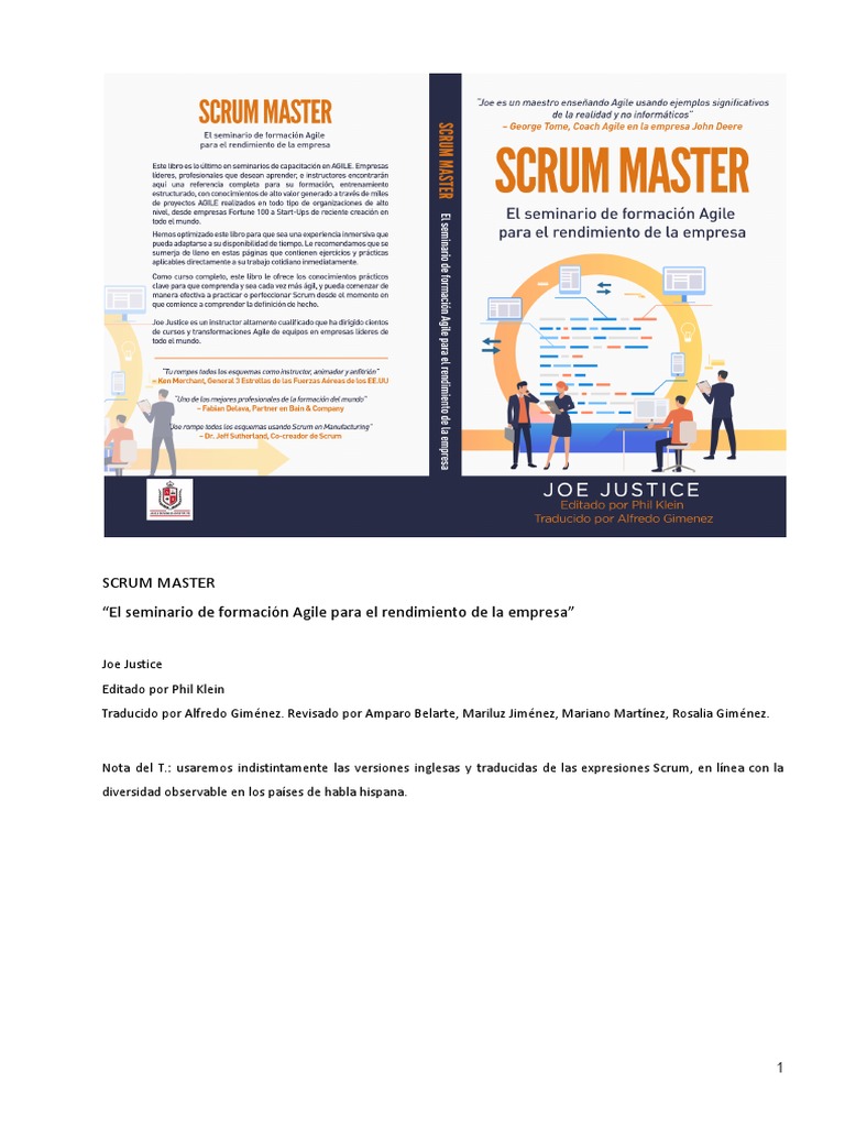 ScrummasterES Sample | PDF | Scrum (desarrollo de software) | Toyota