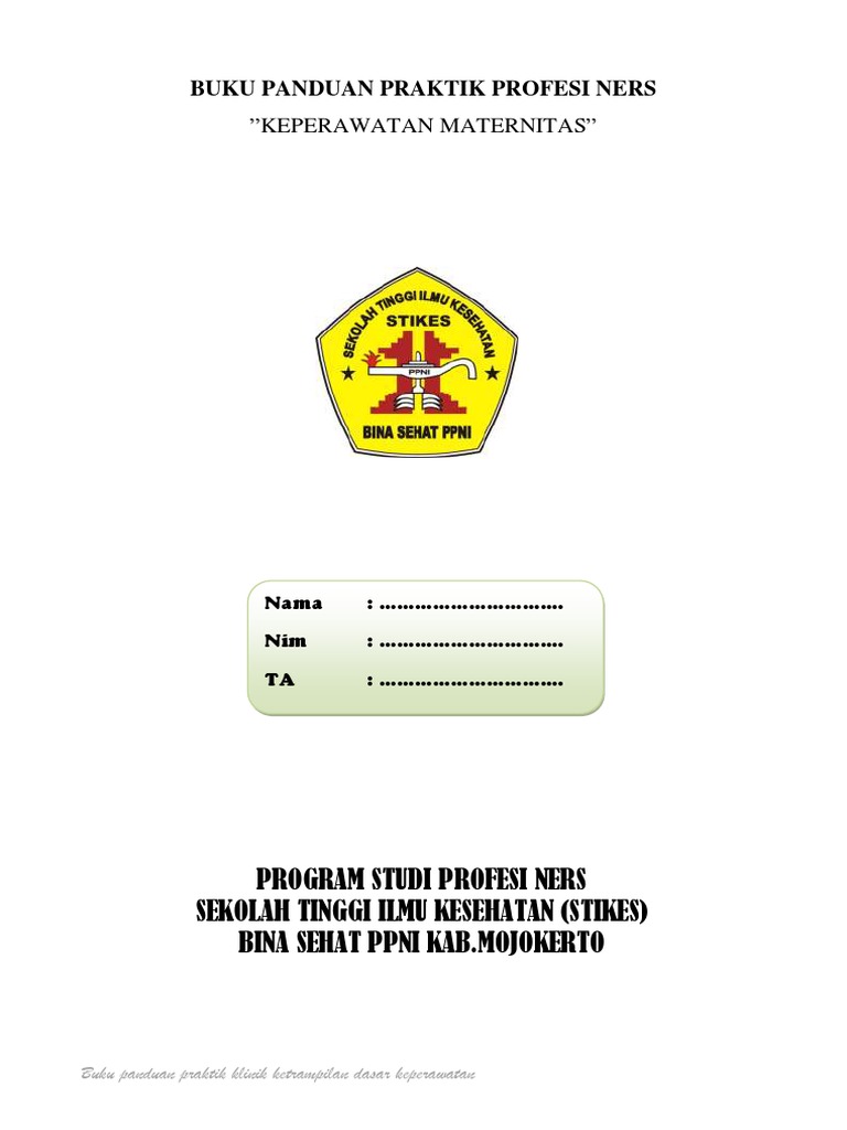 Buku Panduan Praktik Klinik Maternitas Ners - Noer | PDF | Kesehatan Holistik | Sains & Matematika