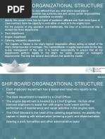 Ships Organizational Chart | PDF | Sea Captain | Ships