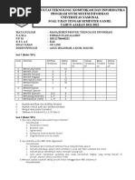 Contoh Dokumen Proyek SI | PDF