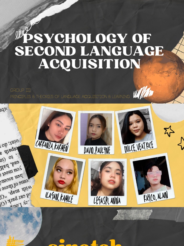 Principles of Second Language Acquisition: Information Processing Theory and Connectionism | PDF ...