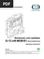 MEI BNR/BNA6 User Guide | PDF
