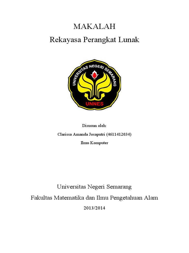 Konsep Dasar Rekayasa Perangkat Lunak | PDF | Teknologi & Rekayasa
