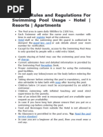 Hotel SOP On Complimentary Stay | PDF