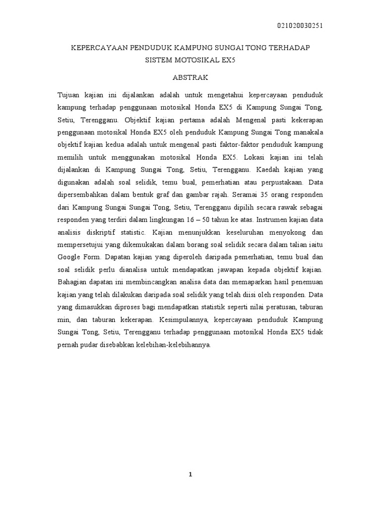 KK Pengajian Am Lengkap (Pembetulan) | PDF