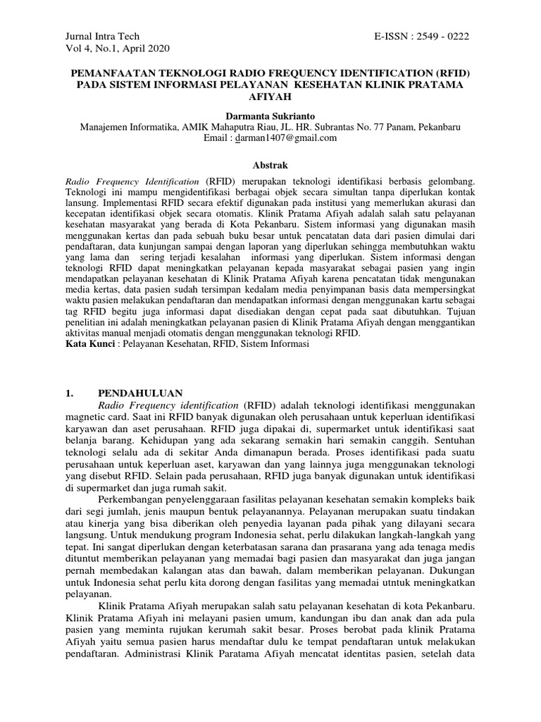 Jurnal Publikasi | PDF